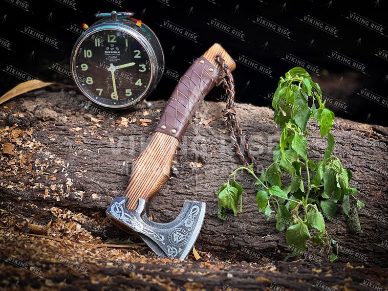 Nordic Viking Axe, Leviathan Axe, Custom Forged Gift for Groomsmen ...