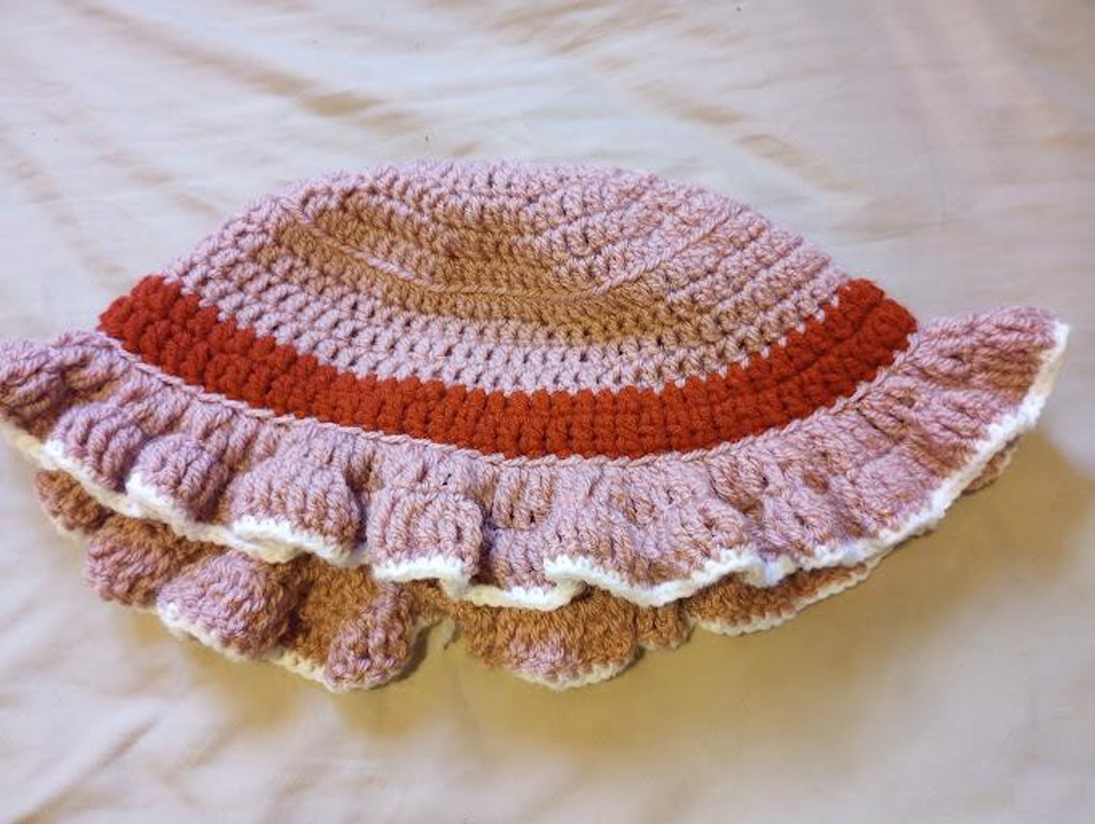 Crochet Ruffle Hats - Etsy
