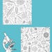 Microorganisms Coloring Pages - Etsy