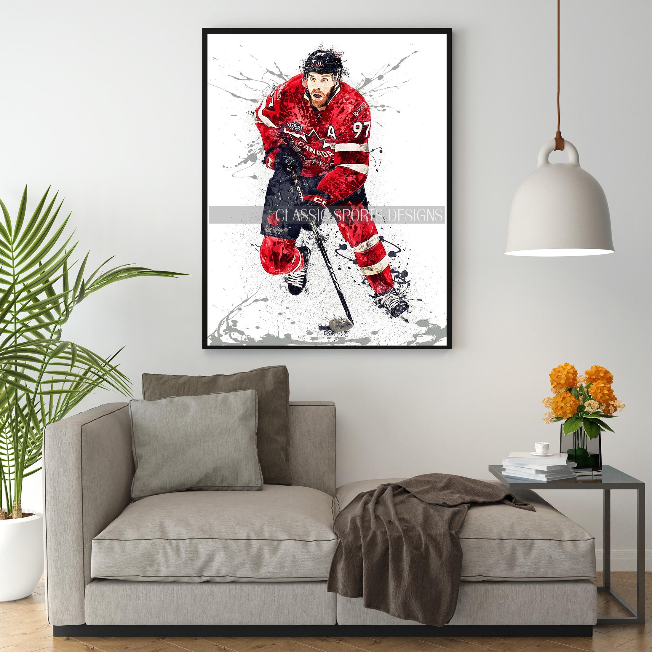 Connor Mcdavid Poster, Canada, 4 Nations Face Off, Canvas Wrap, Wall ...