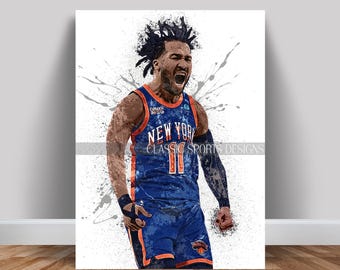 Jalen Brunson Poster, Jalen Brunson Print, Canvas Print, Kids Decor ...