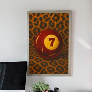 Girly Wall Art Set, Retro Leopard Poster, Leopard Lucky Print, Cheetah ...