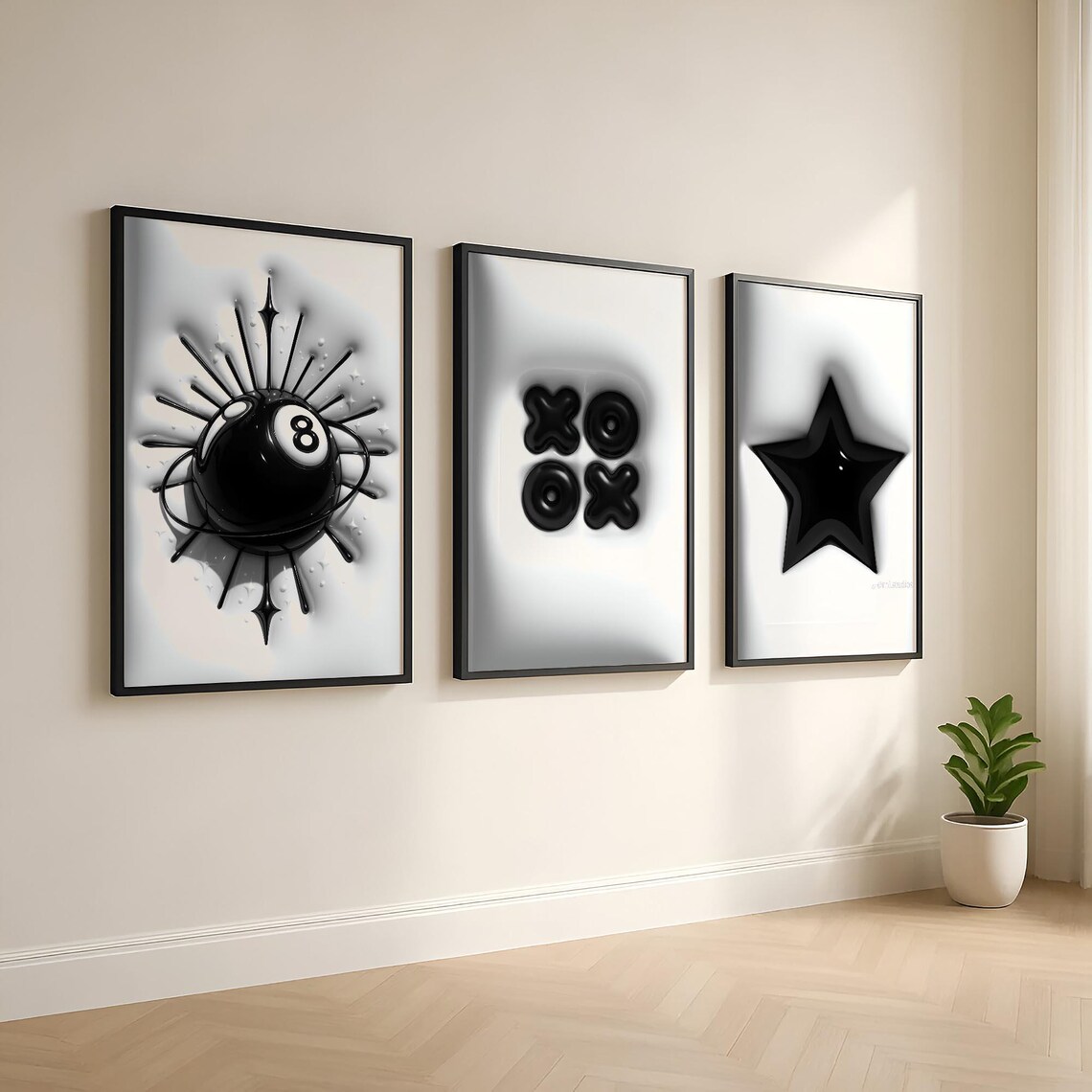 Set of 3 Hypebeast Print, Hypebeast Room Decor, College Apartment ...