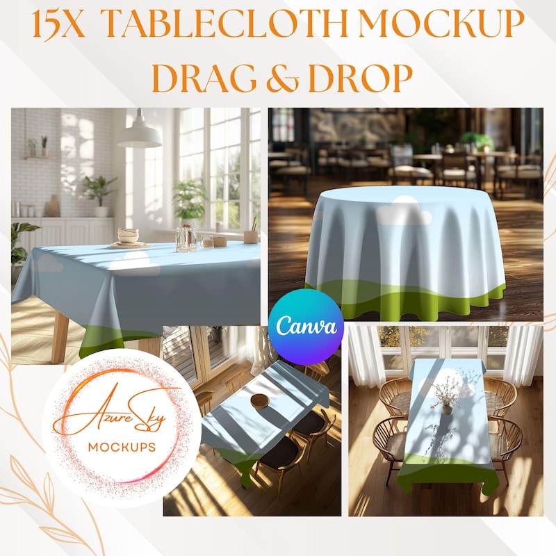 Drop Cloth Table Cloths - Etsy