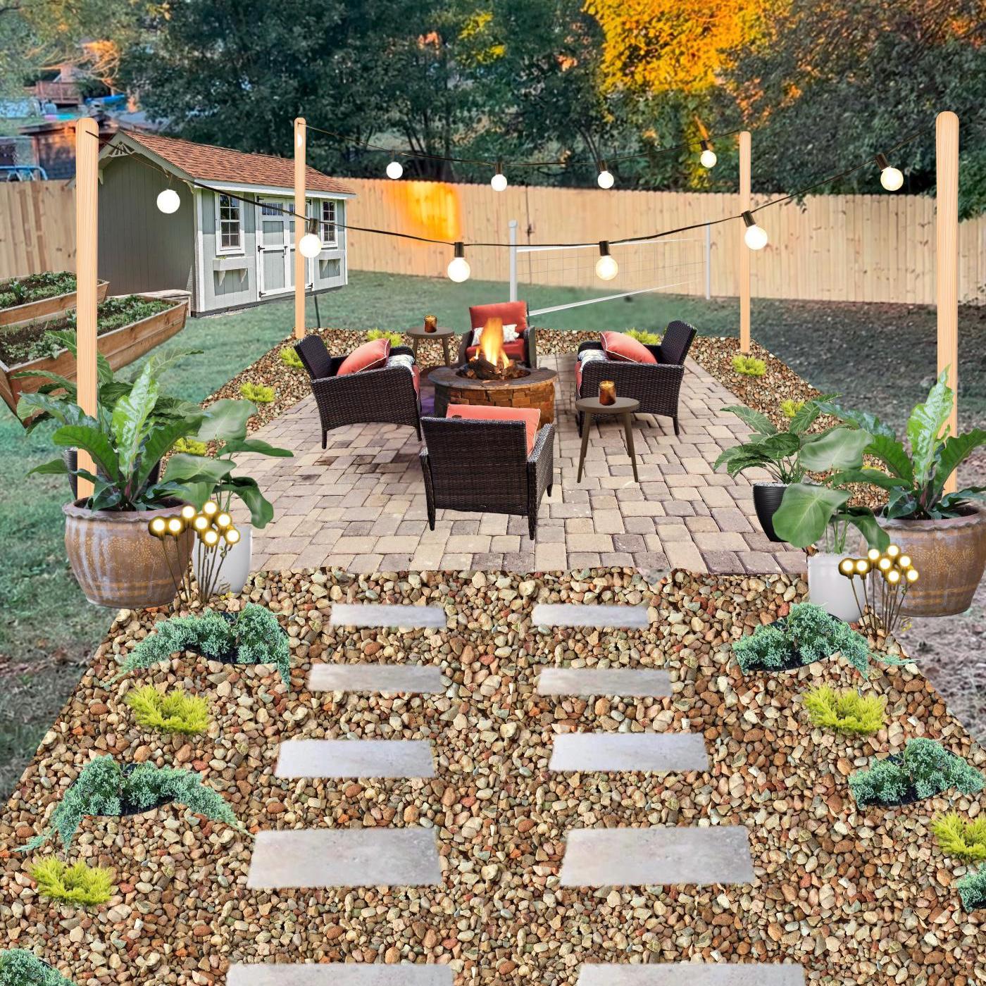 Custom Landscape Design (3 Images Plus a Plant Identification Key) - Etsy