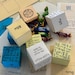 Passover Seder Table Decor: DIY Hebrew Cube Craft (digital Download) - Etsy