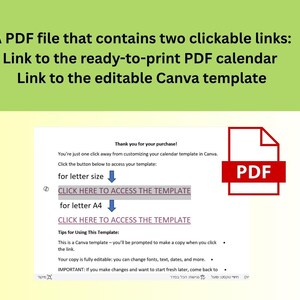 Jewish Calendar 2025-2026 Printable, Editable Canva Template, Jewish ...