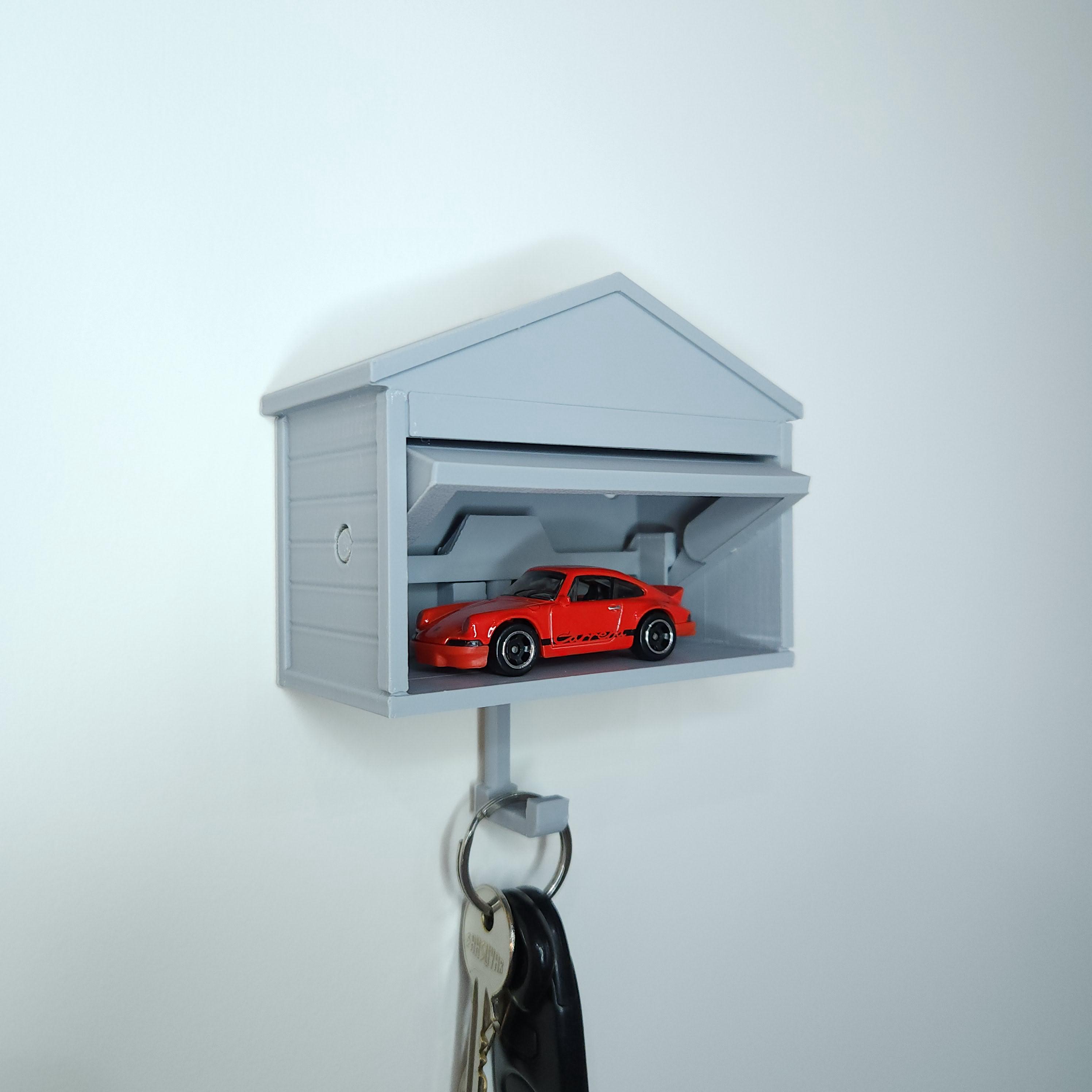 Garage Key Holder, Wall Mounted Car Display, Car Lover Gift, Key Hook ...