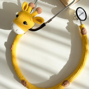 Crochet Giraffe Stethoscope Cover Pattern: Fun Doctor Gift (PDF Pattern ...