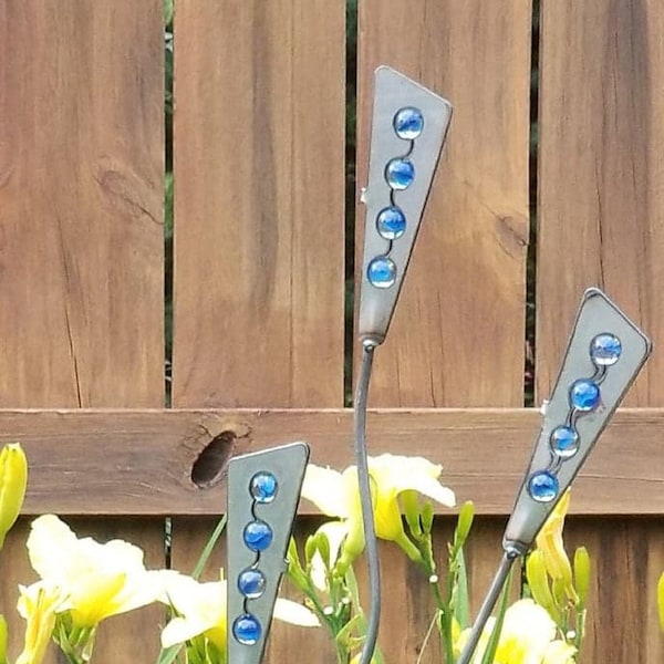 Metal Cattails Yard Art - Etsy