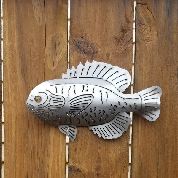 Bluegill Fish Wall Hanging - Etsy