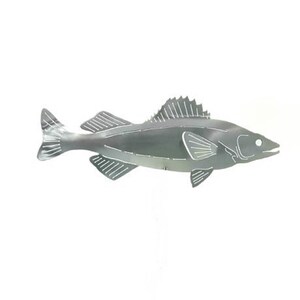 Walleye Fish Metal Wall Hanging Walleye Decor - Etsy