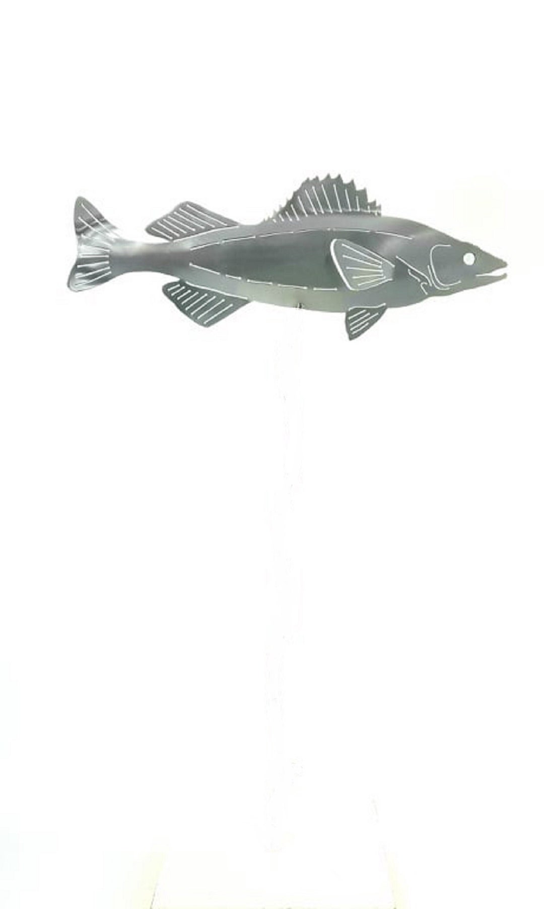 Walleye Fish Metal Wall Hanging Walleye Decor - Etsy