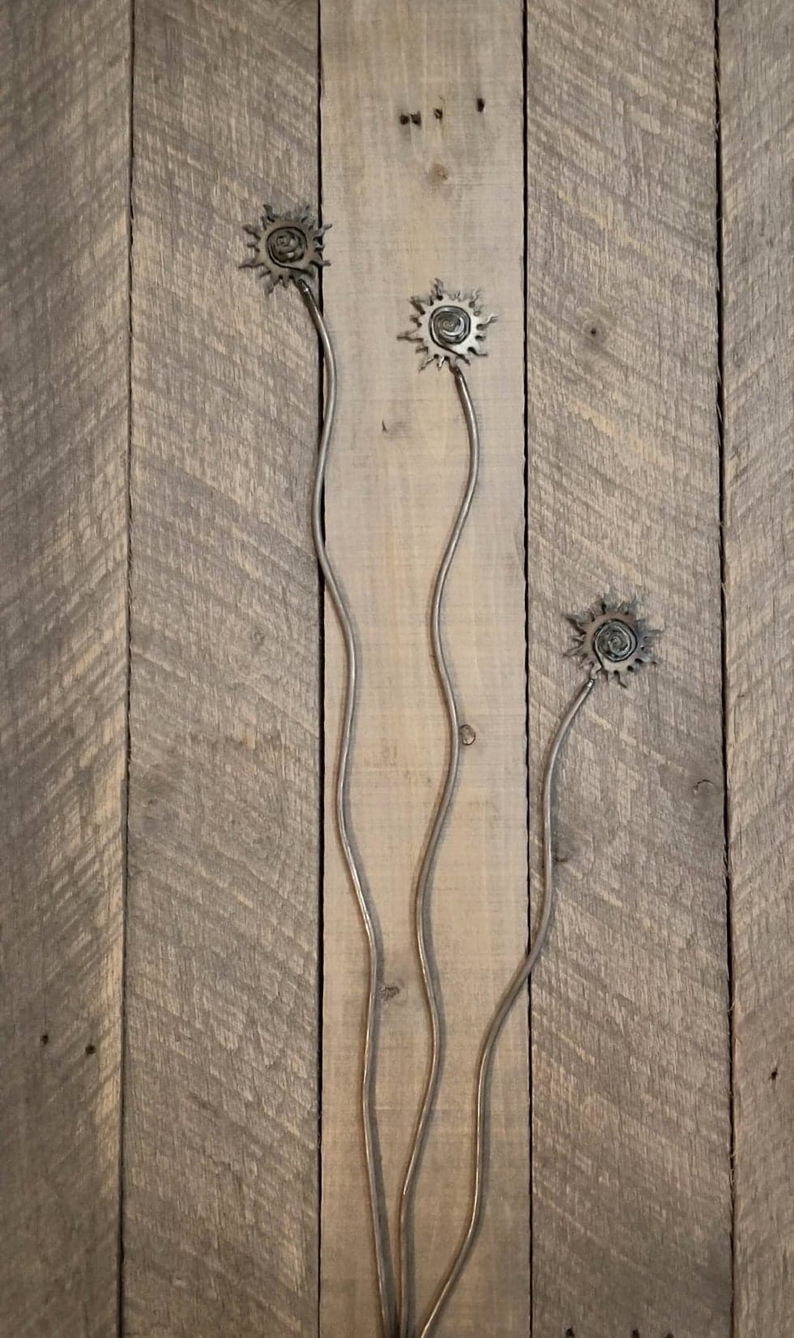 Rusty Sun Swirl Garden Stake Rustic Sun Yard Art Garden - Etsy