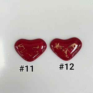 Metal Figure and Glass Heart Stand, Sending Love, 11th Anniversary Gift ...