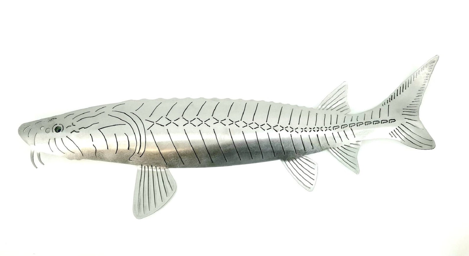 Metal Sturgeon Wall Hanging - Etsy