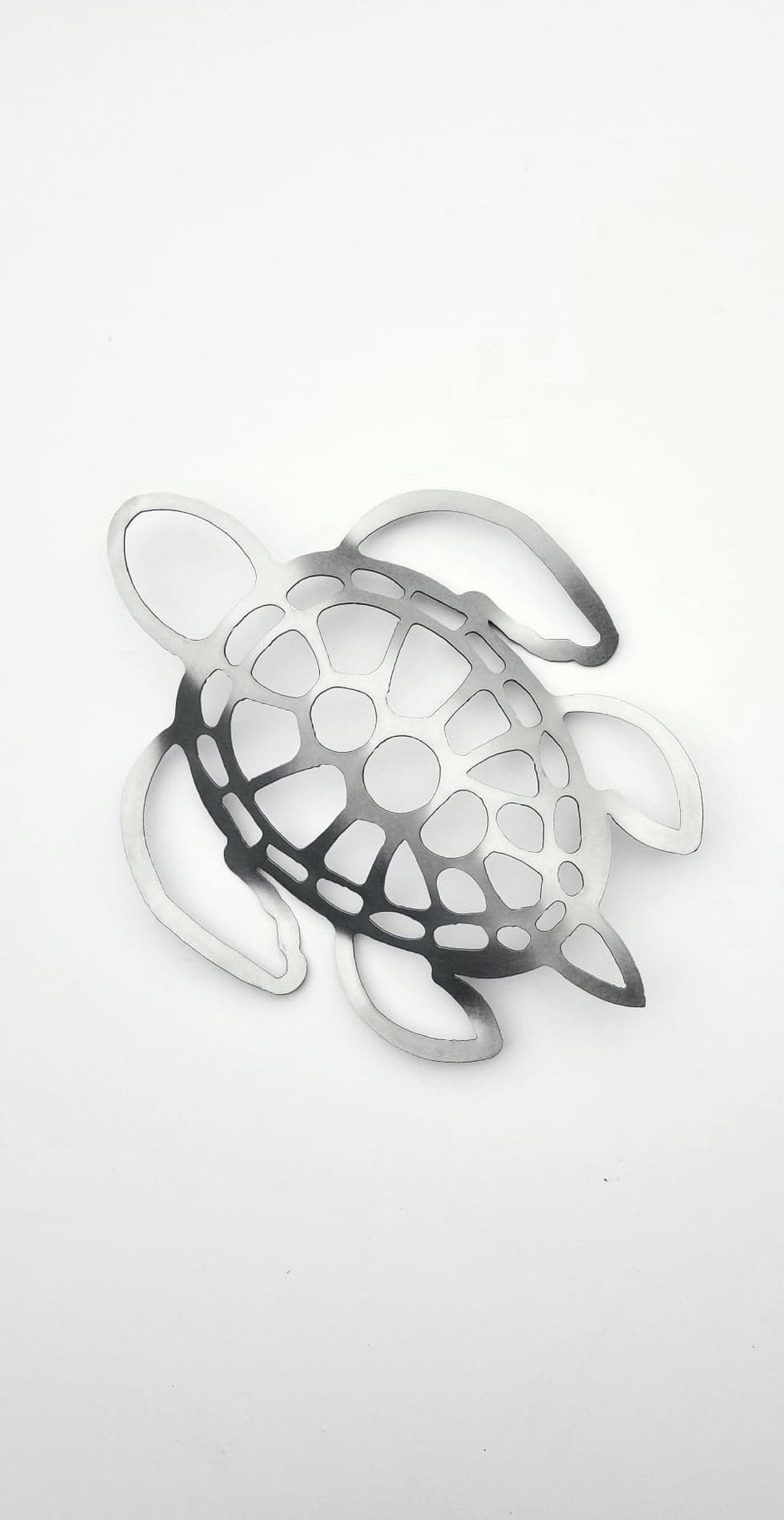 Sea Turtle Metal Wall Art - Etsy