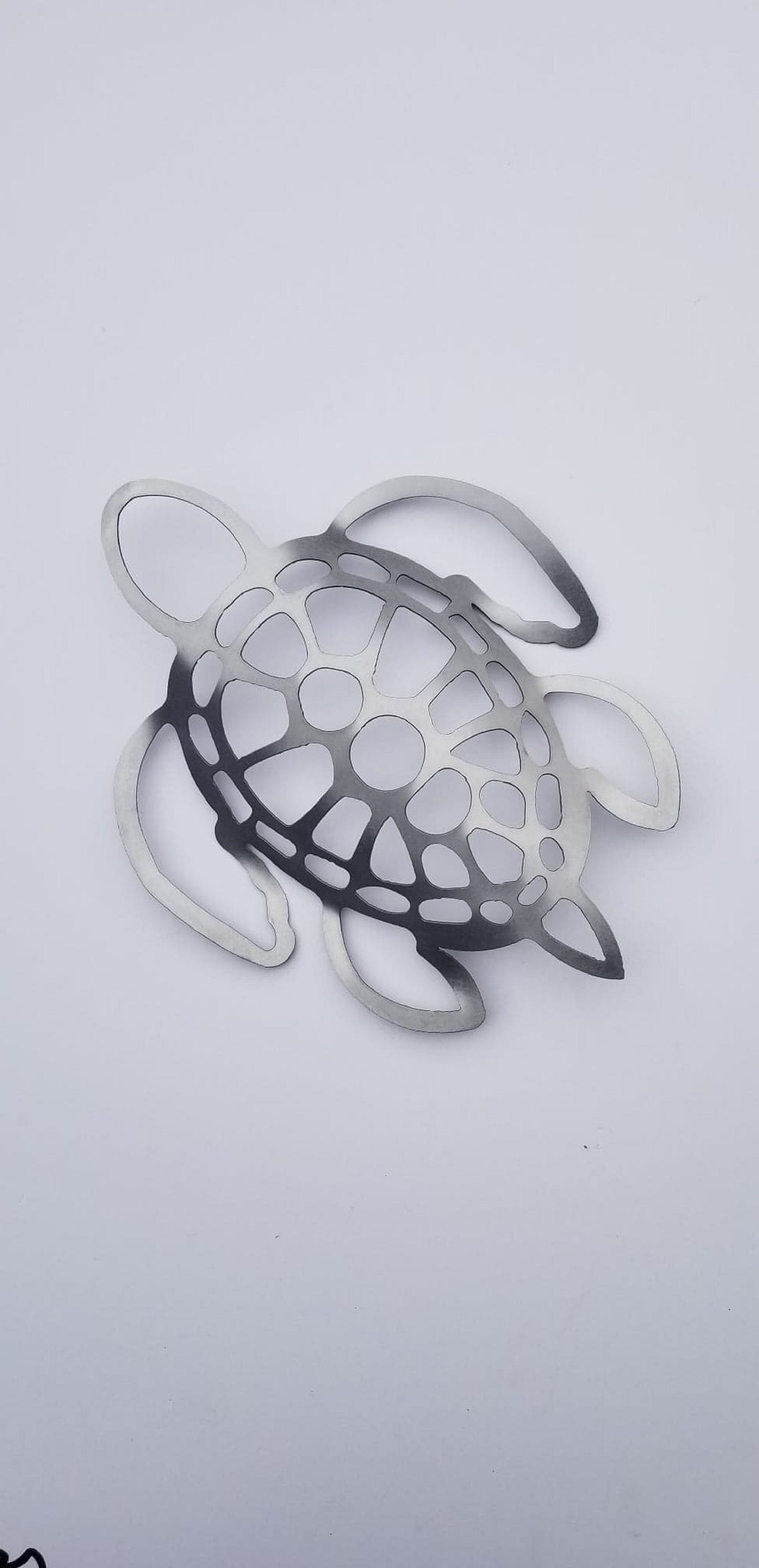 Sea Turtle Metal Wall Art - Etsy