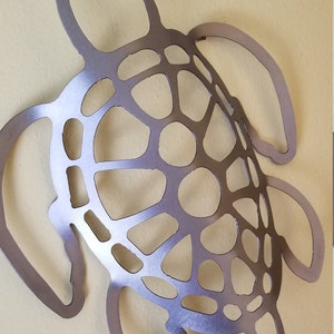 Sea Turtle Metal Wall Art - Etsy