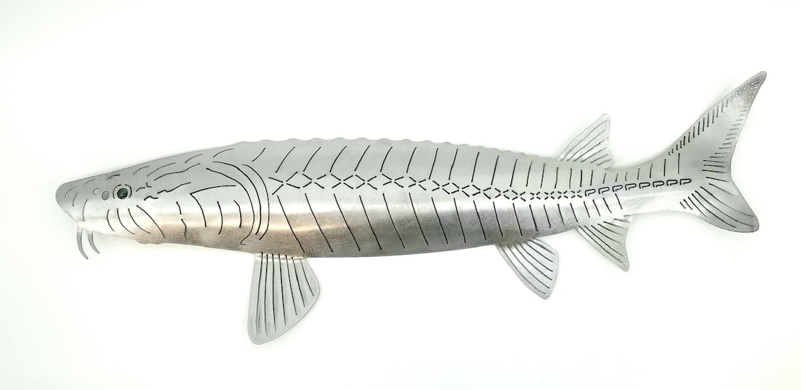 Metal Sturgeon Wall Hanging - Etsy