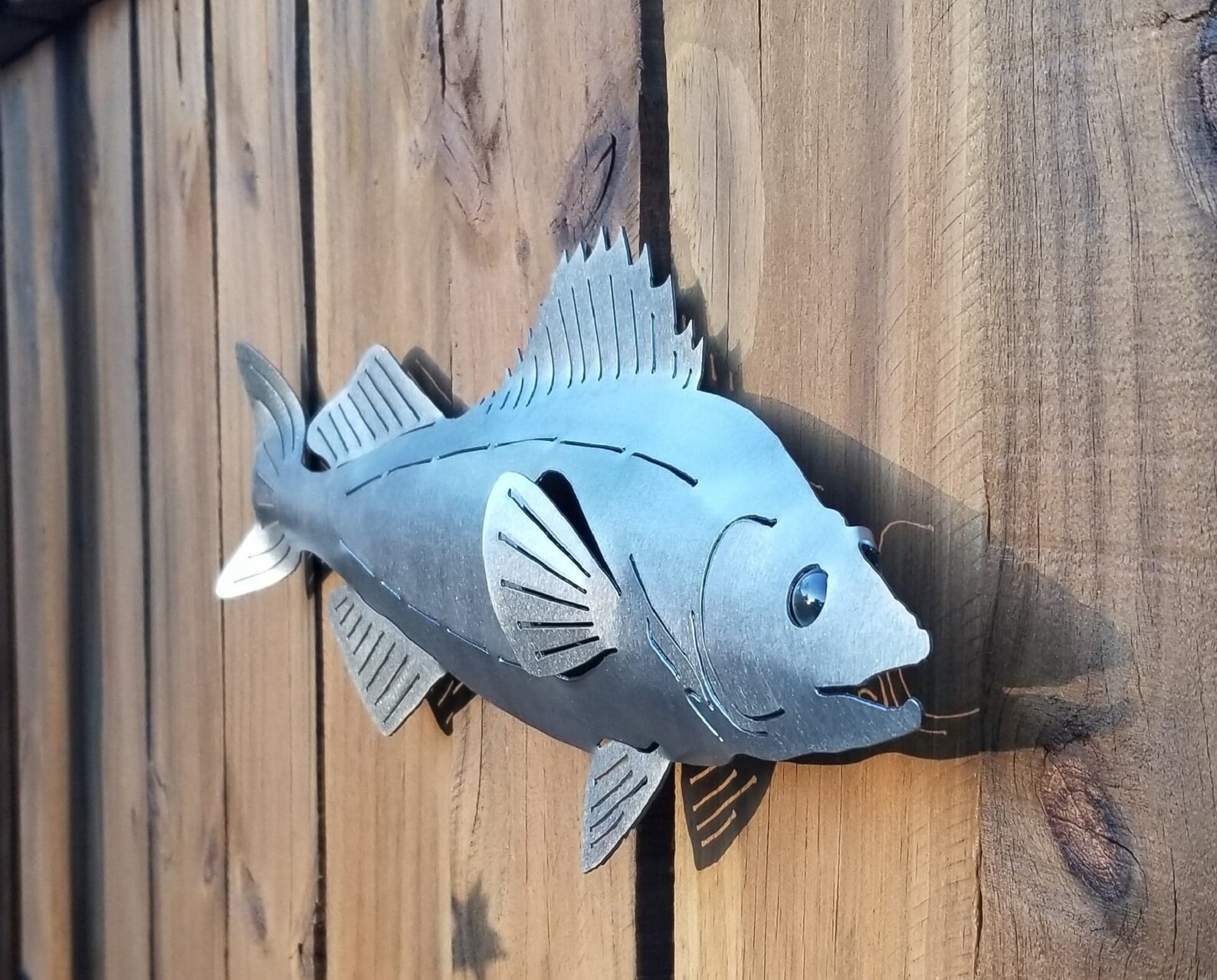 Walleye Fish Metal Wall Hanging Walleye Decor - Etsy