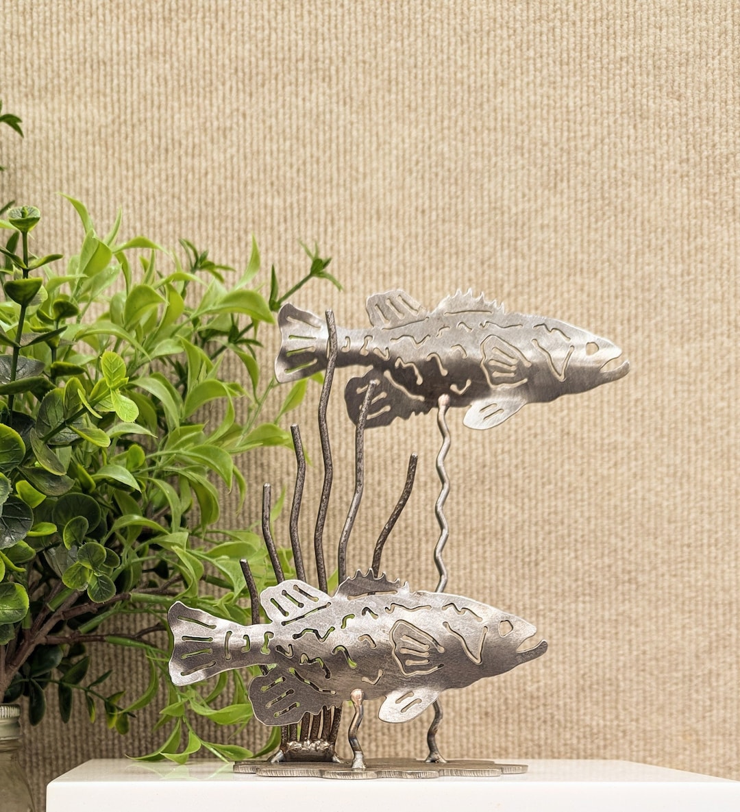 Large Mouth Bass Sculpture - Etsy