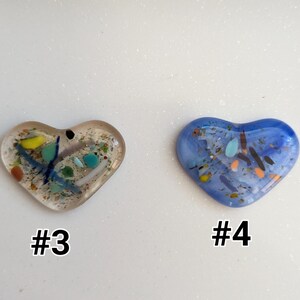 Metal Figure and Glass Heart Stand, Sending Love, 11th Anniversary Gift ...