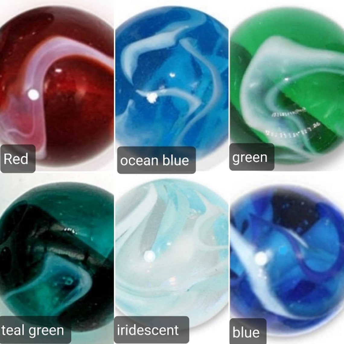 Metal and Glass Marble Garden Stake | Etsy