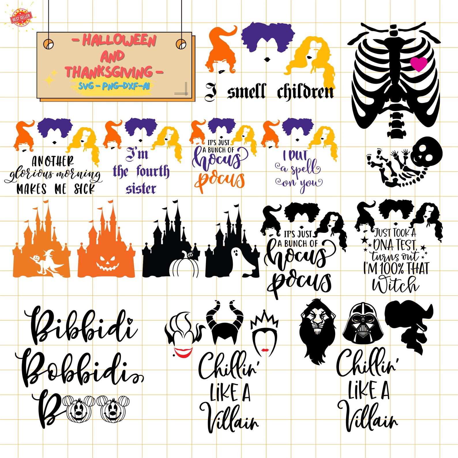 HALLOWEEN SVG Bundle, Halloween Svg Files for Cricut, Halloween Svg Cut ...