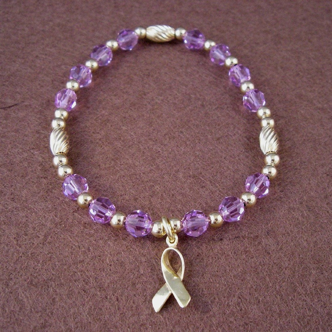 All Other Cancers Awareness Bracelet - Swarovski Austrian Crystals and ...