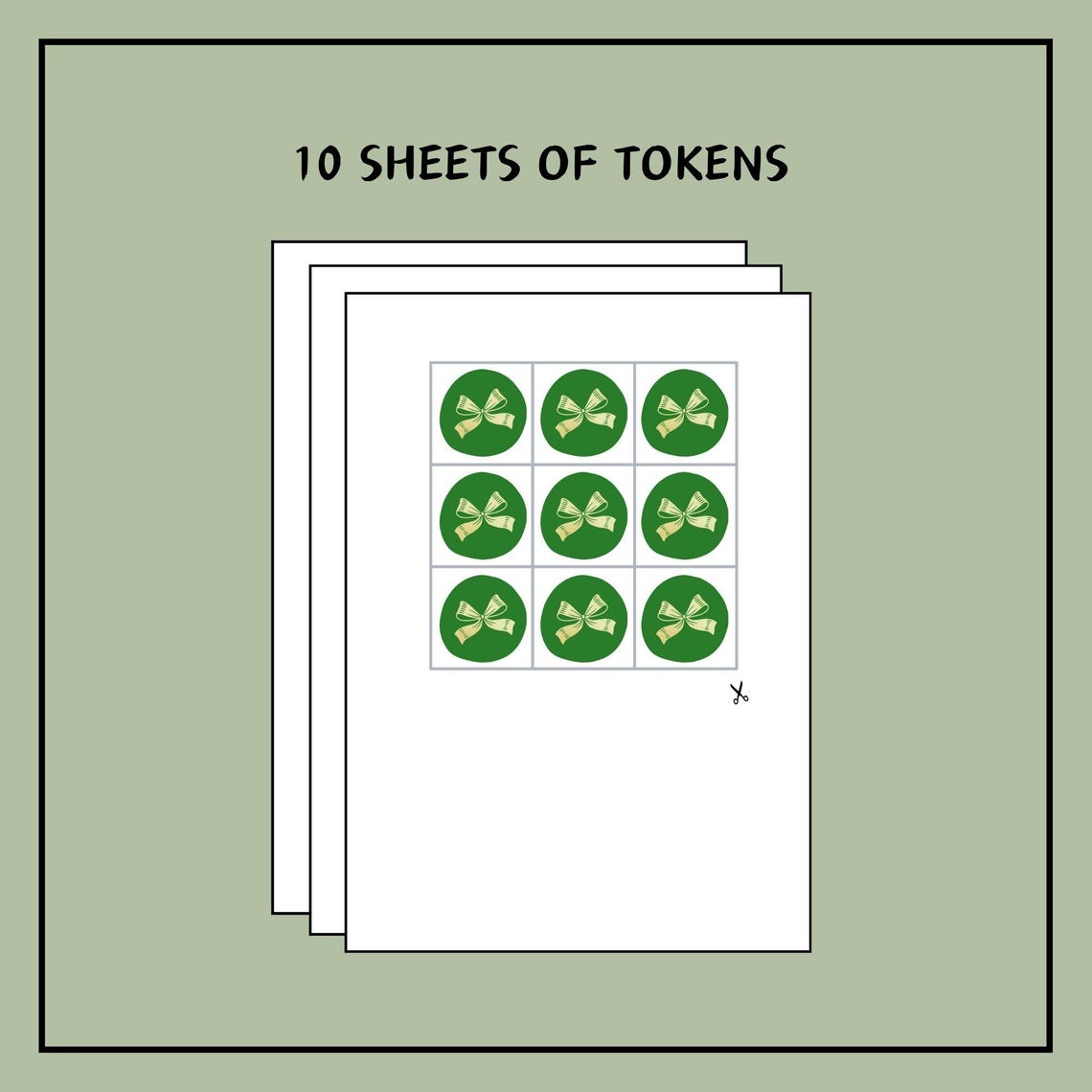 3x3 Christmas Bingo Game for Toddlers – 10 Printable Christmas Bingo ...