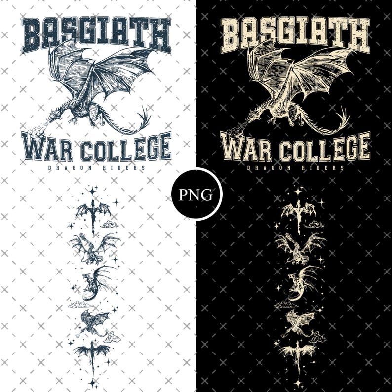 Basgiath War College Png | Fourth Wing PNG | Dragon Rider Png ...