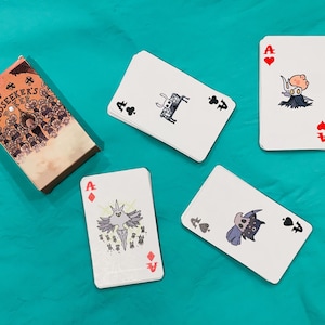 Hollow Knight Playing Cards: Hand-drawn 54-card Deck - Etsy