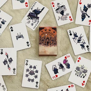 Hollow Knight Playing Card Pack | Deck of 54 Cards | Handdrawn ...