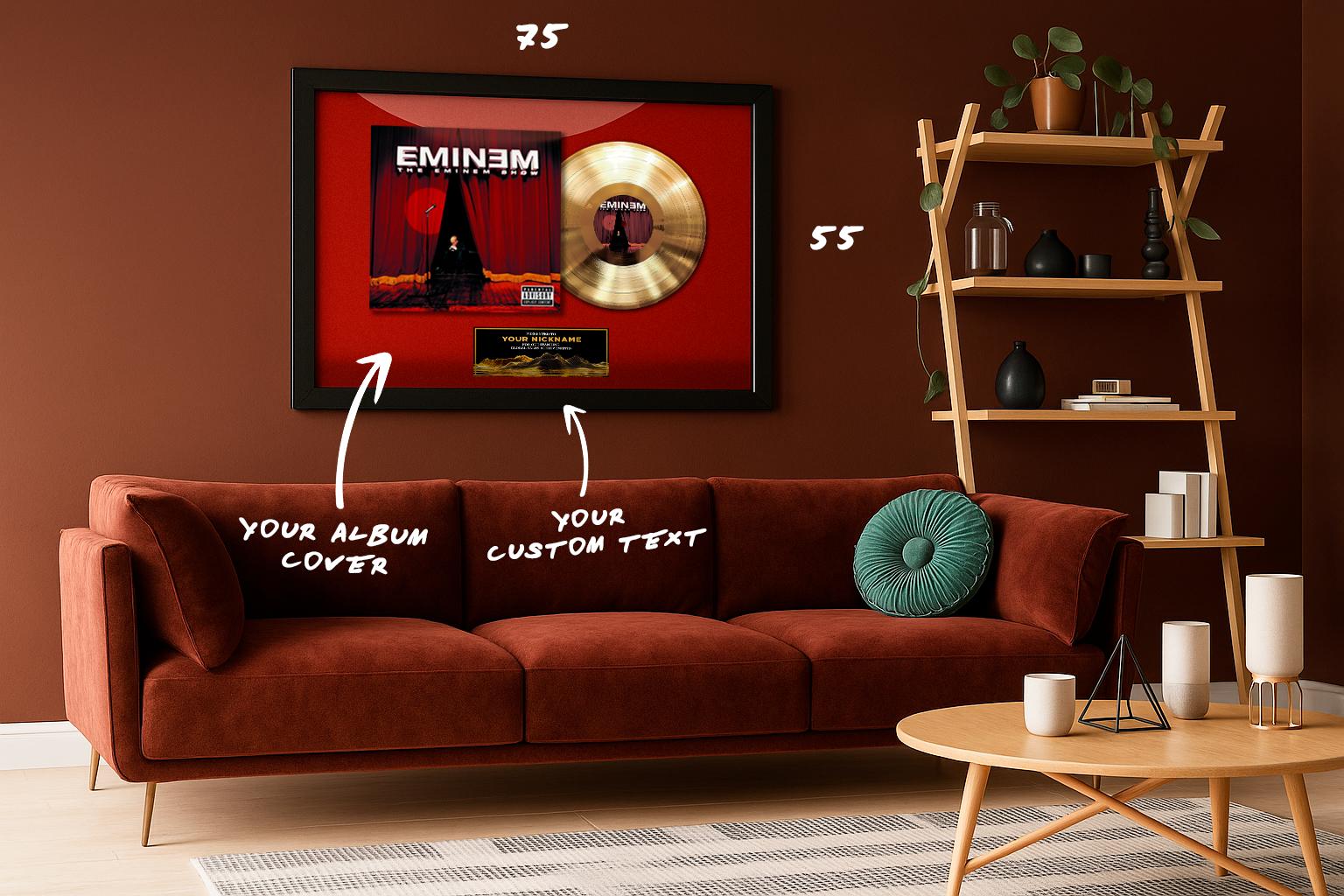 Real Vinyl Record Custom, Personalized Music Award, Platinum Vinyl Gold ...