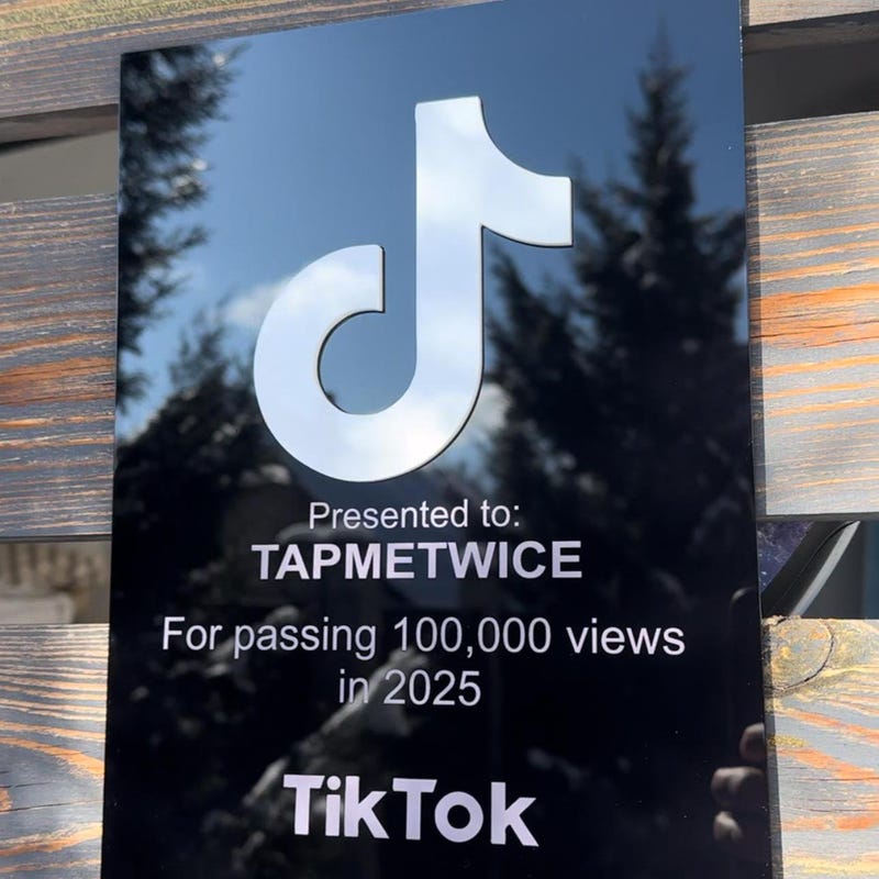 Custom Youtube Plaque - Etsy