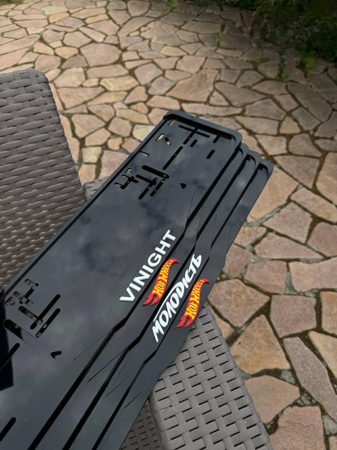 European License Plate Frame Holder 520х112 Copy Lexus BMW Toyota Audi ...