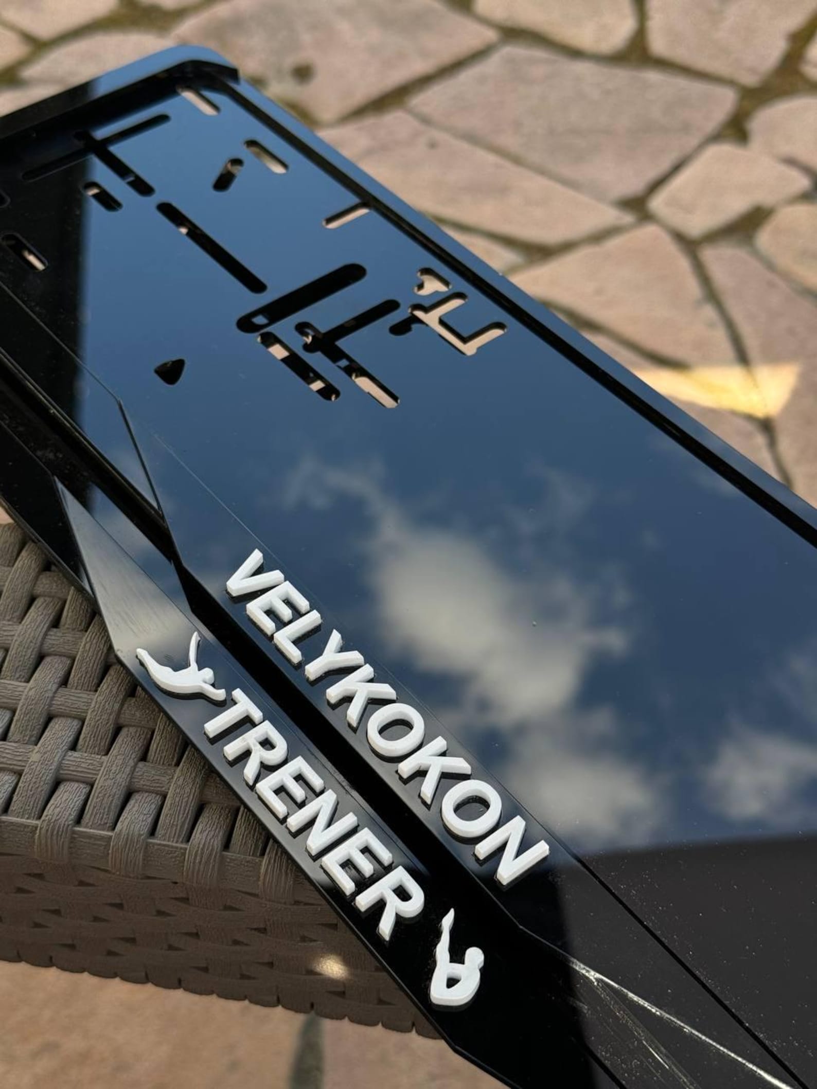 European License Plate Frame Holder 520х112 Copy Lexus BMW Toyota Audi ...