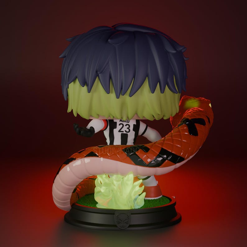 Blue Lock Aiku Custom Funko - Etsy