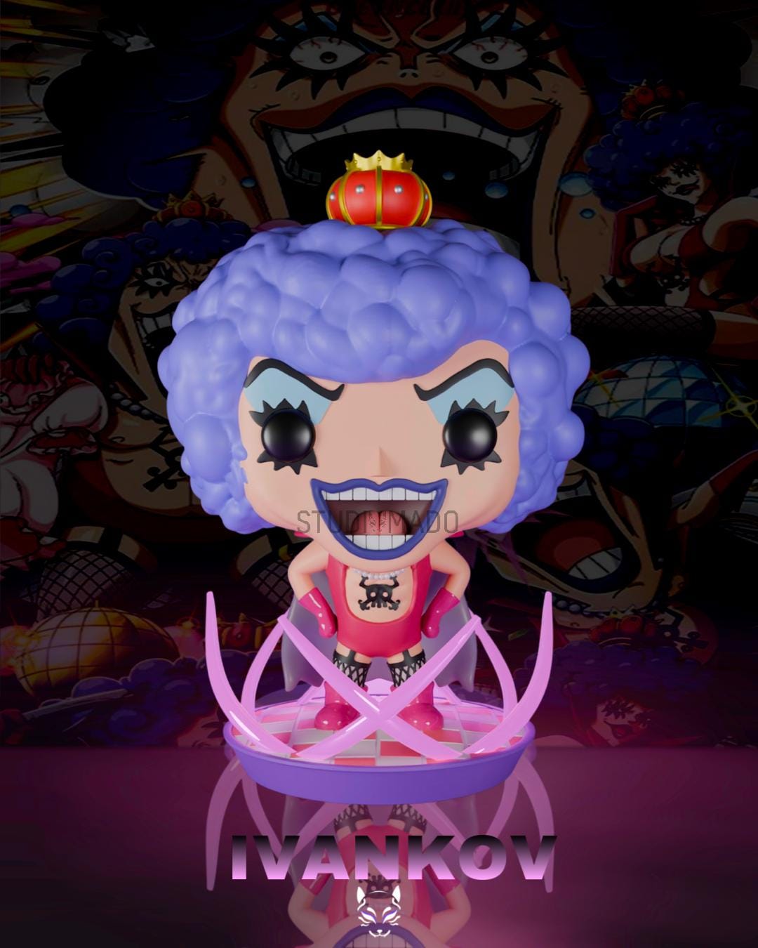 One Piece Ivankov Custom Funko (physical Figure) - Etsy
