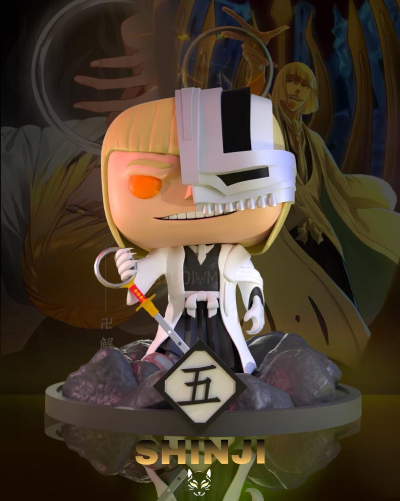 Bleach Shinji STL Files - Etsy