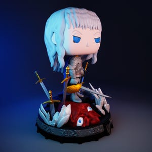 Berserk Griffith Custom Funko - Etsy
