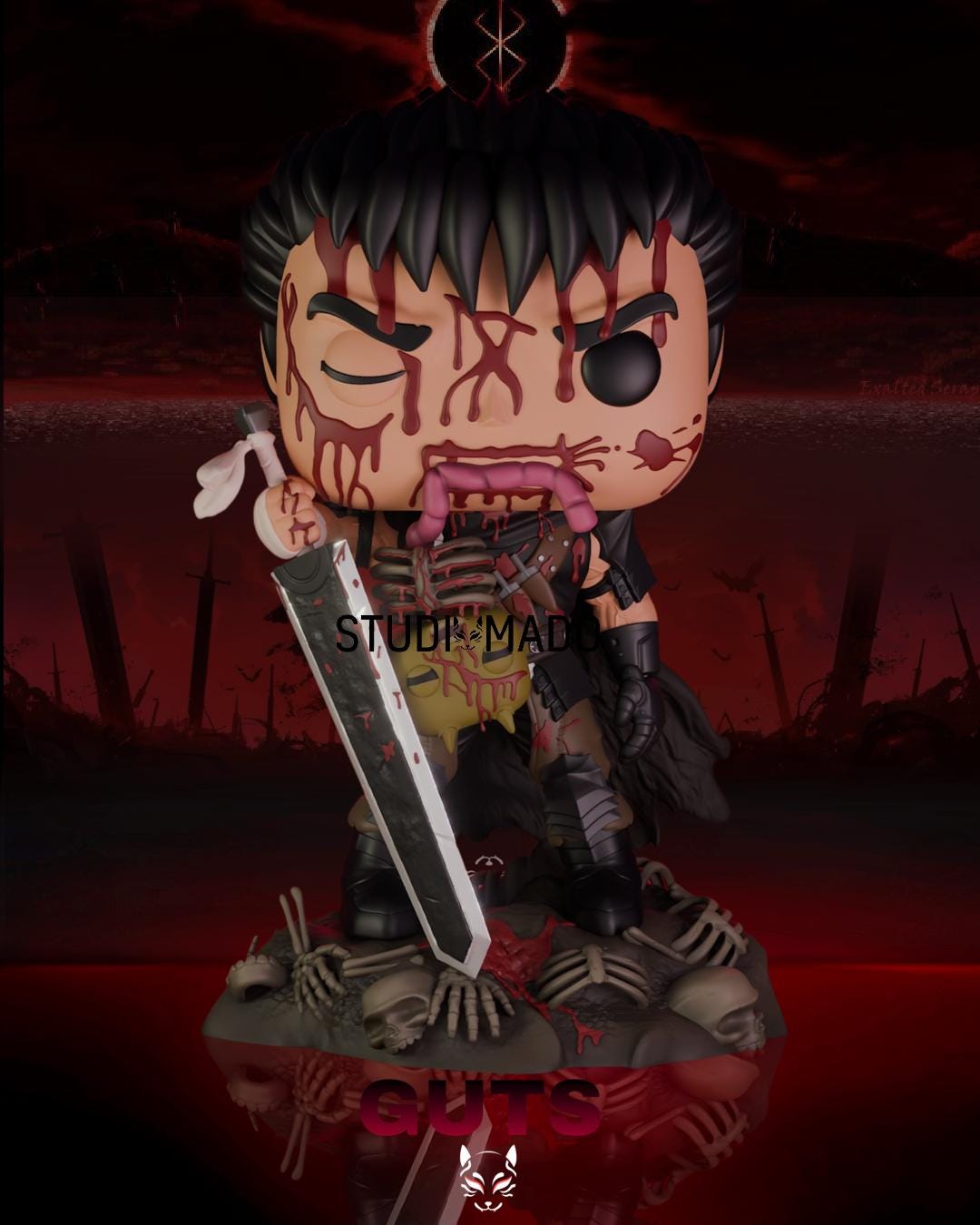 Berserk Custom Guts STL Files(not Physical Product) - Etsy