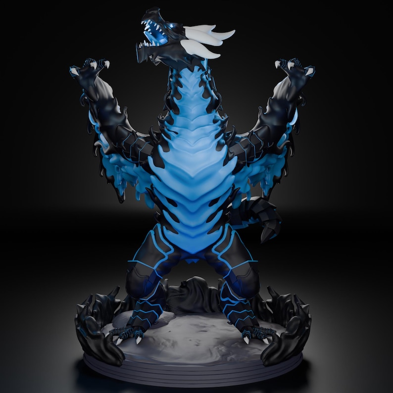 Solo Leveling Custom Kaisel STL Files - Etsy