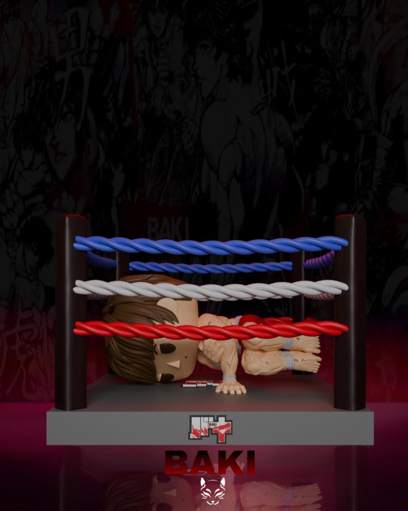 Baki Hanma STL Files - Etsy