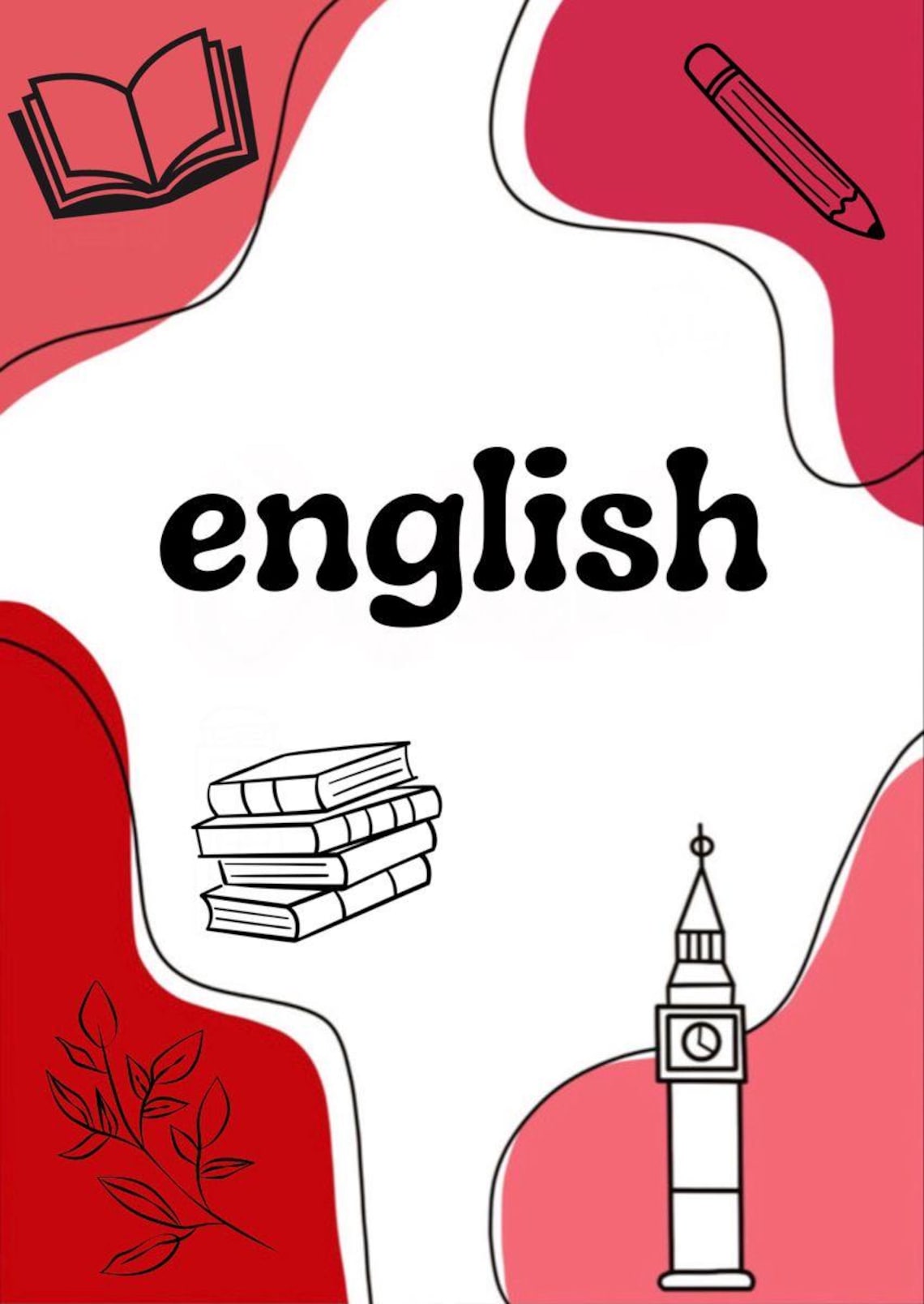 English Vocabulary Notes - Etsy