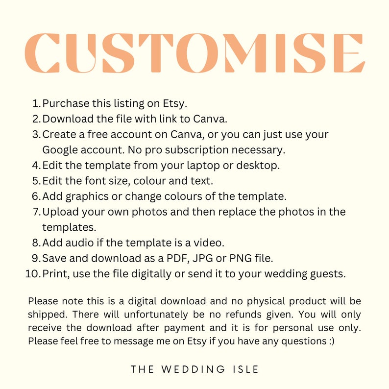 Sage Green Wedding Program Editable Wedding Program Template Greenery ...