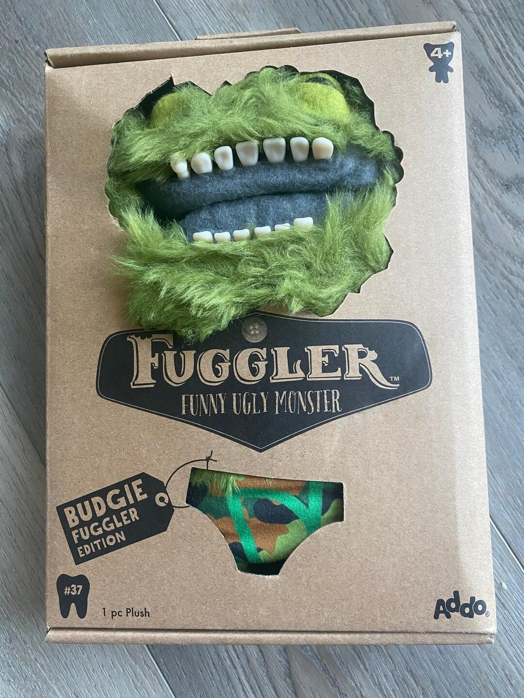 NWT Fuggler Funny Ugly Monster Spin Master Green Plush 37 Age 4 - Etsy