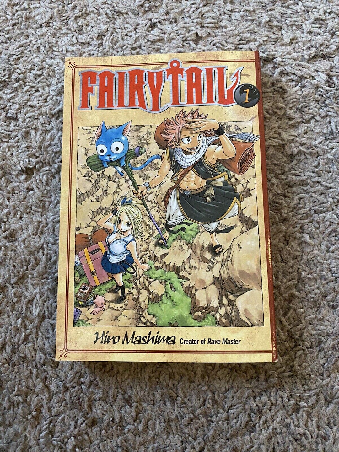 Vintage Fairy Tail English Manga Volume 1 Hiro Mashima 2006 by Rave ...