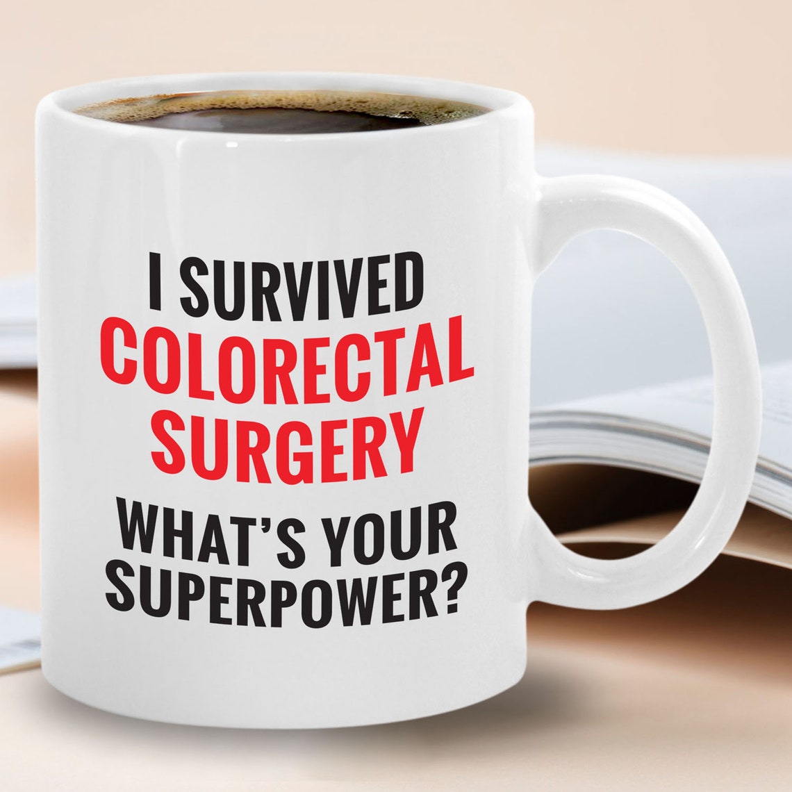 Colorectal Surgery Mug Colon Operation Humor Recovery Gifts - Etsy